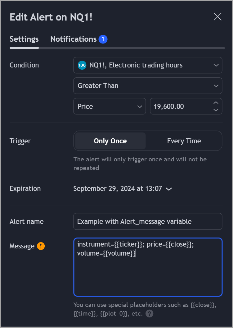 TradingView’s Dynamic Variables for Bot Trading Strategies with CrossTrade and NinjaTrader